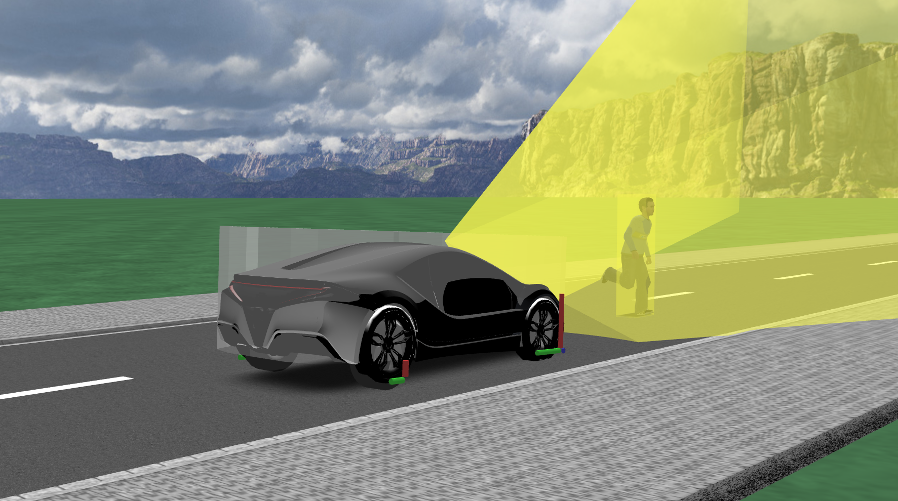 Simulation: accidents remain a virtual occurrence